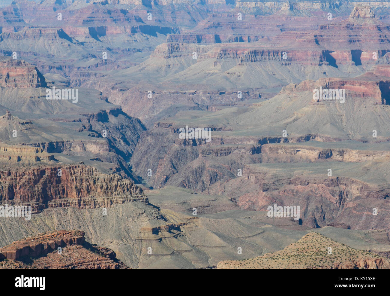 Beautiful views of Grand Canyon, South Rim, Arizona, the USA Stock ...