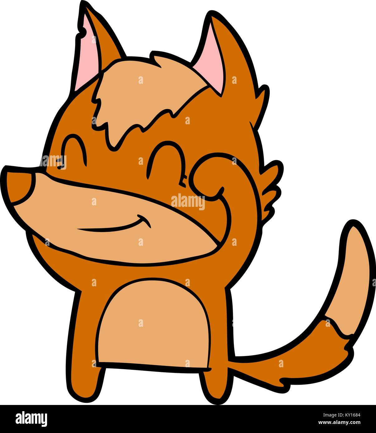 fox cartoon character Stock Vector Image & Art - Alamy