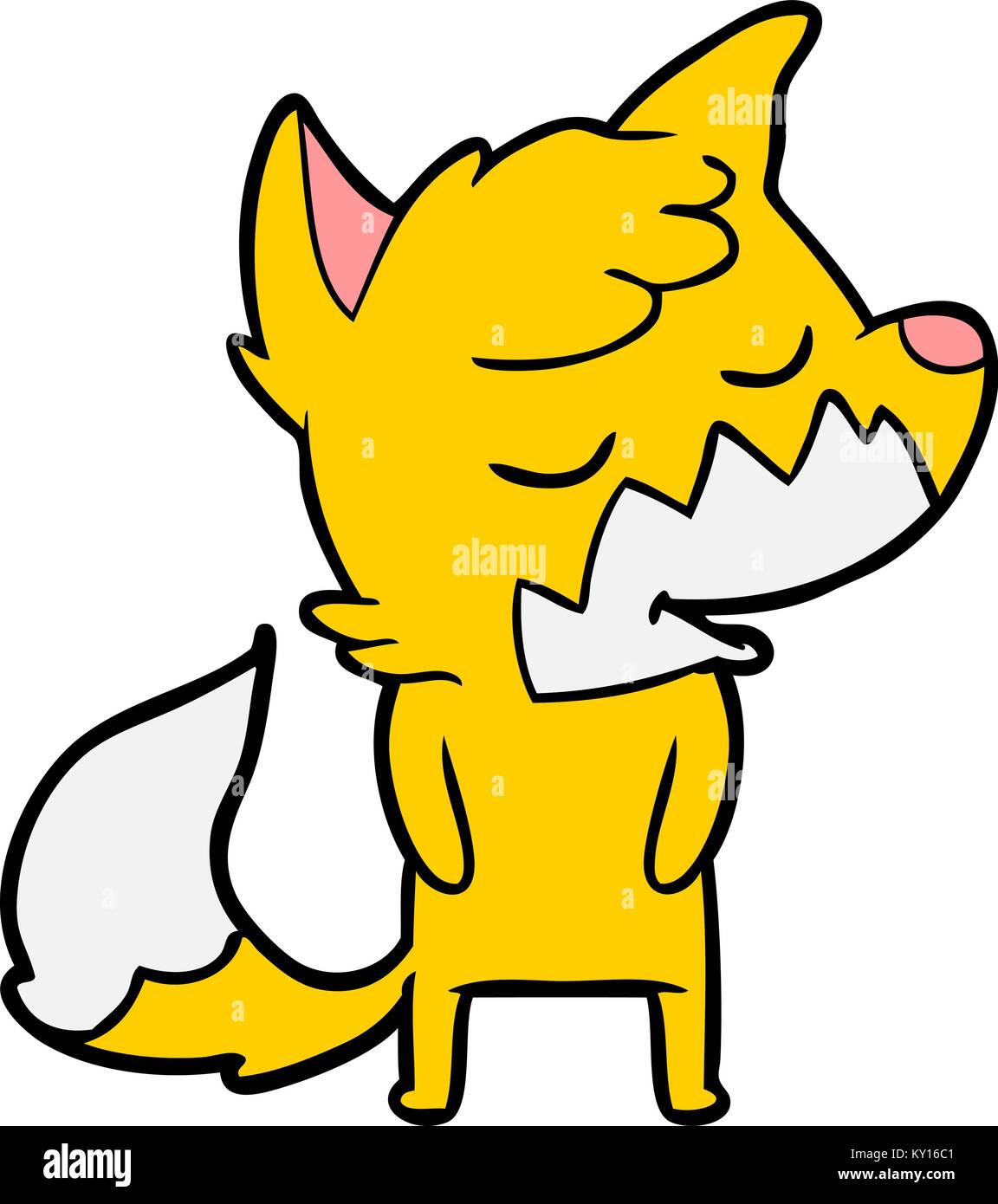 fox cartoon character Stock Vector Image & Art - Alamy