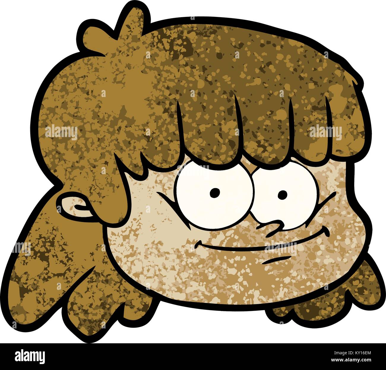 cartoon female face Stock Vector Image & Art - Alamy