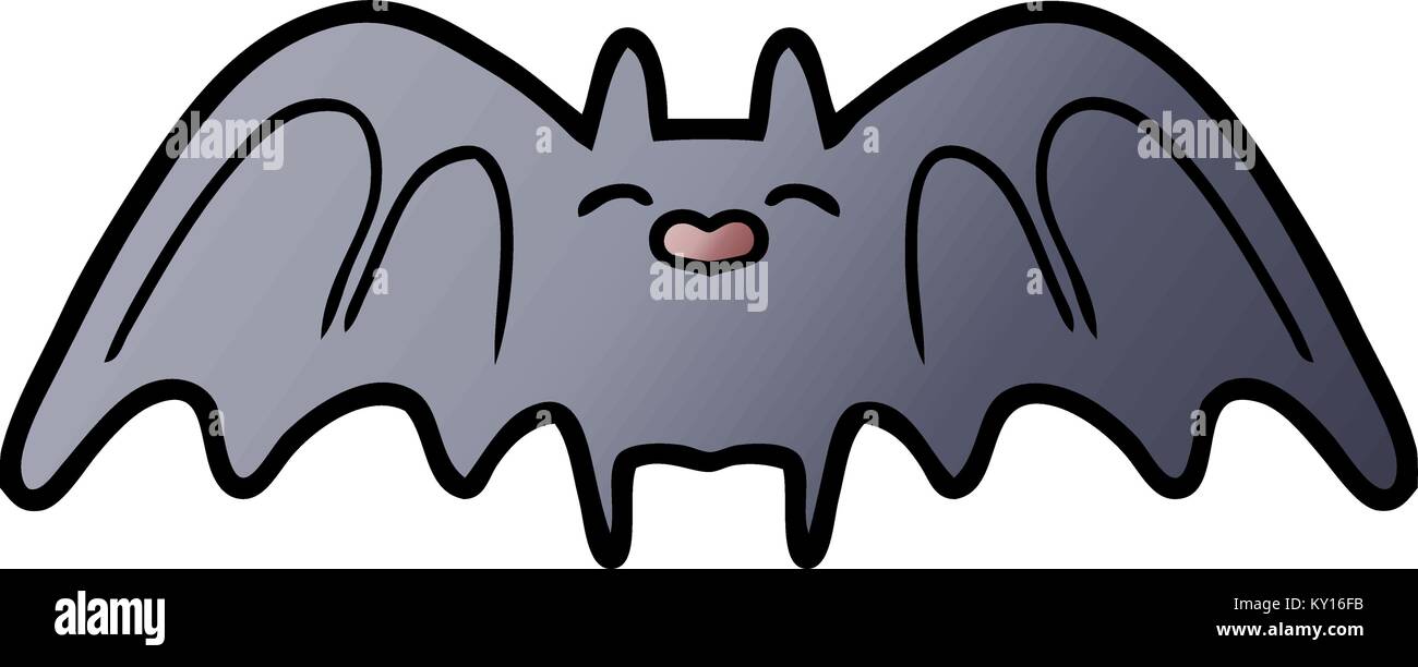 spooky cartoon bat Stock Vector Image & Art - Alamy