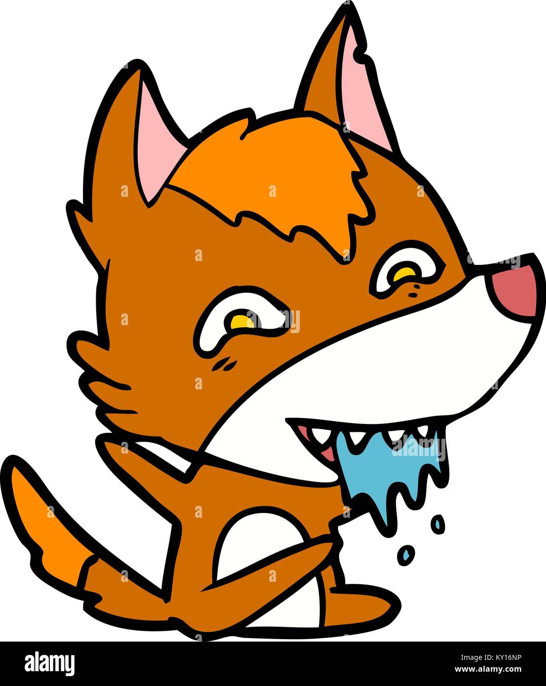 fox cartoon character Stock Vector Image & Art - Alamy