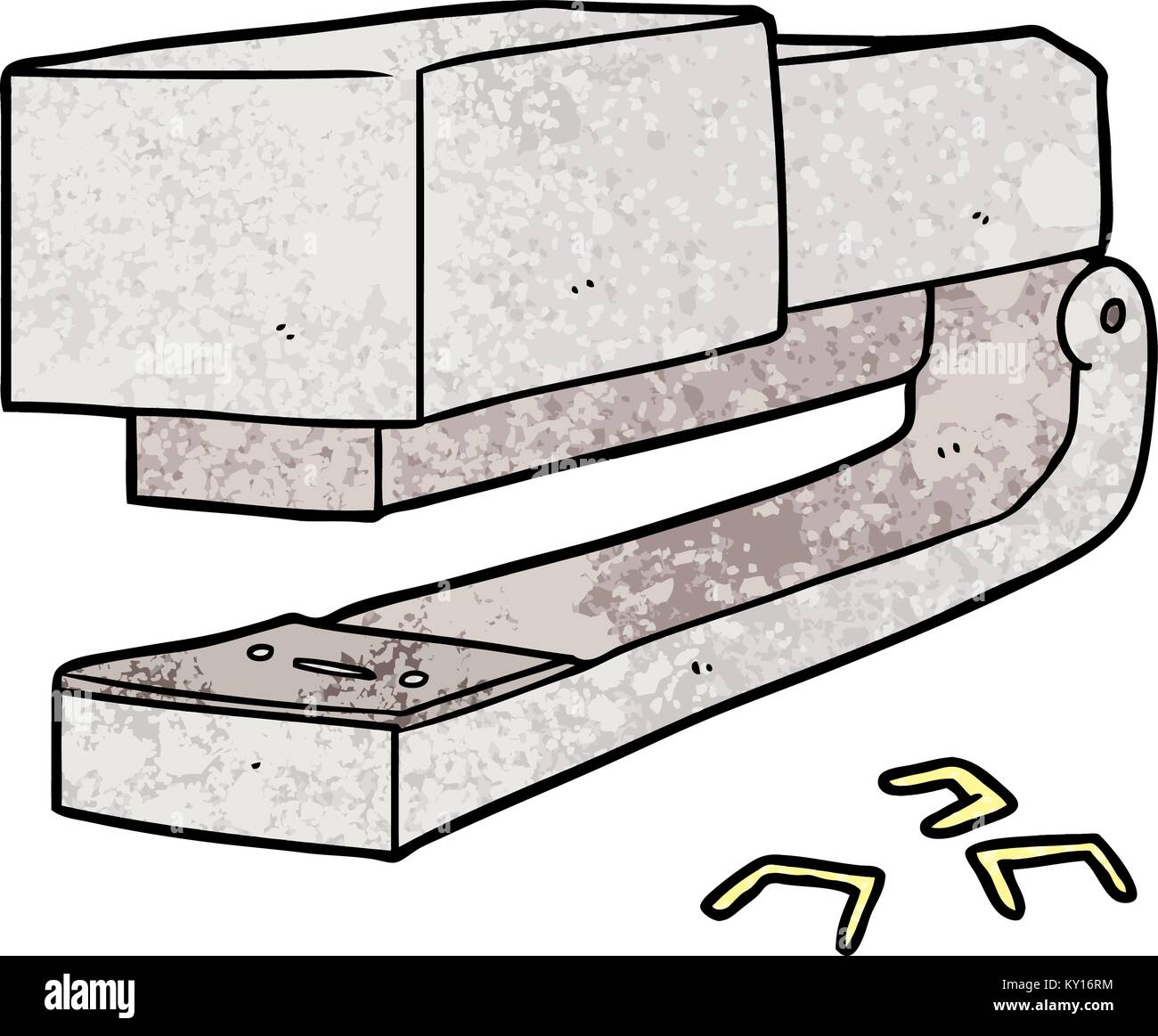 cartoon office stapler Stock Vector Image & Art - Alamy