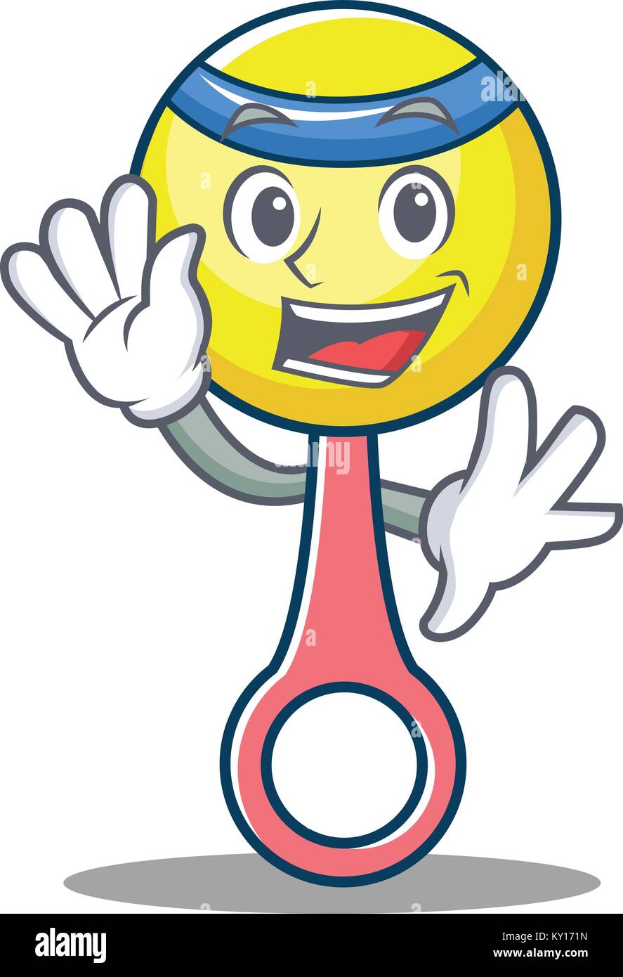 Waving rattle hi-res stock photography and images - Alamy