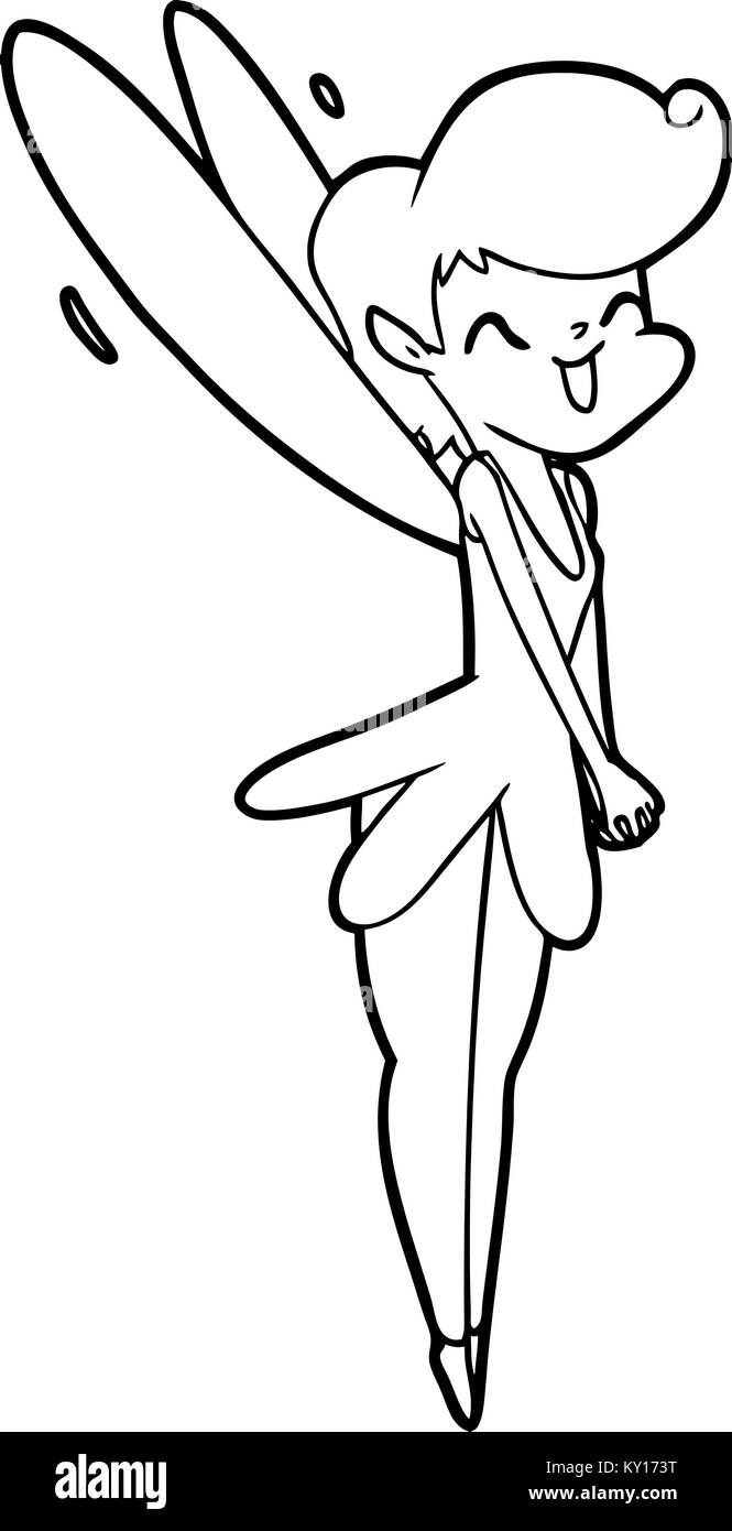 Fairy Black and White Stock Photos & Images - Alamy