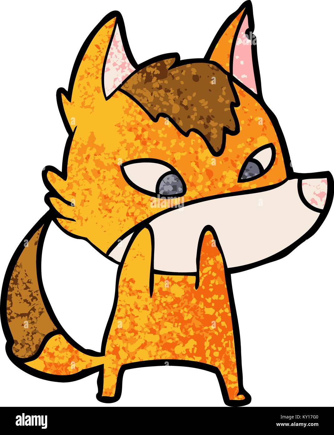 fox cartoon character Stock Vector Image & Art - Alamy