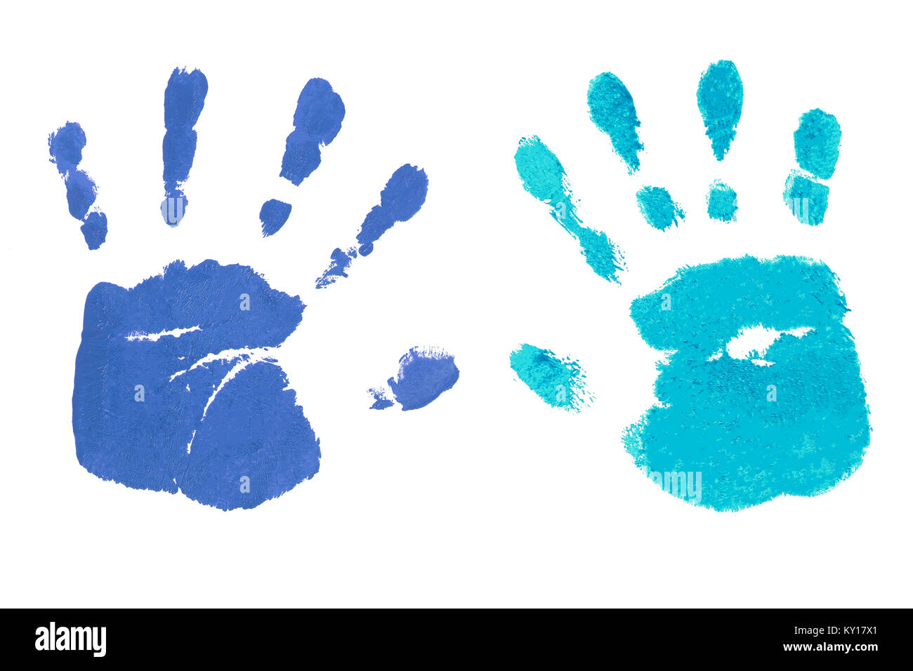 Baby Blue Handprint