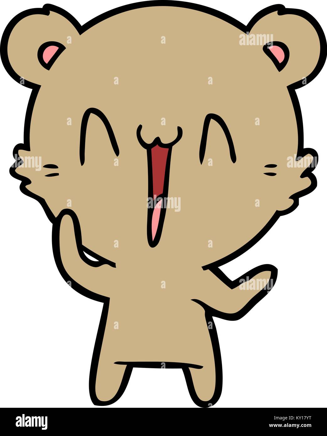 bear cartoon character Stock Vector Image & Art - Alamy