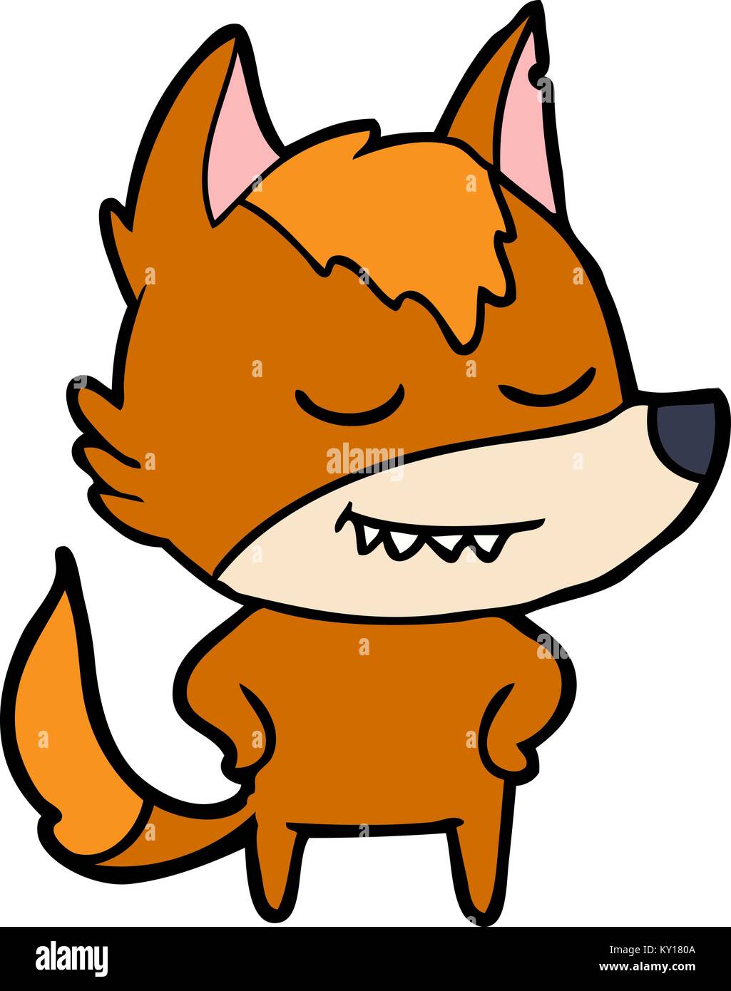 fox cartoon character Stock Vector Image & Art - Alamy