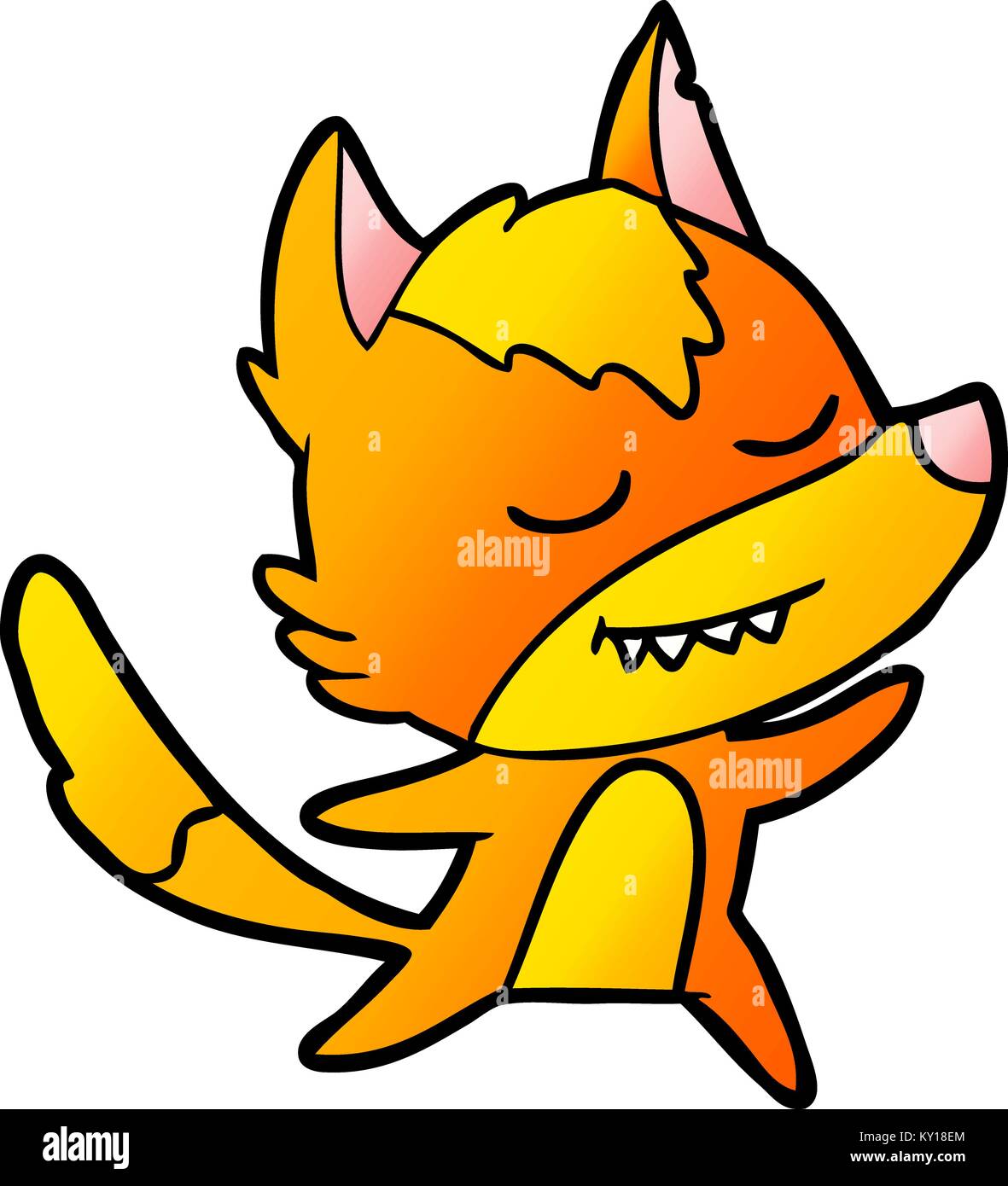 fox cartoon character Stock Vector Image & Art - Alamy