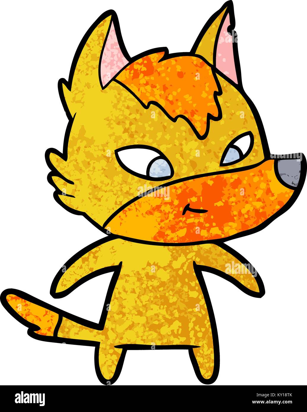 fox cartoon character Stock Vector Image & Art - Alamy