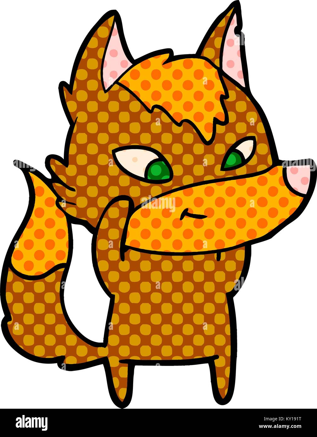 fox cartoon character Stock Vector Image & Art - Alamy