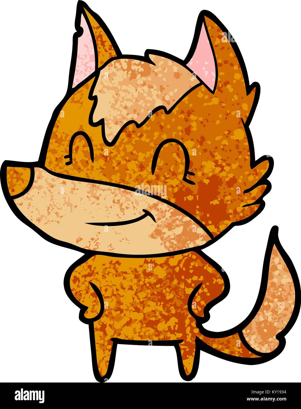 fox cartoon character Stock Vector Image & Art - Alamy