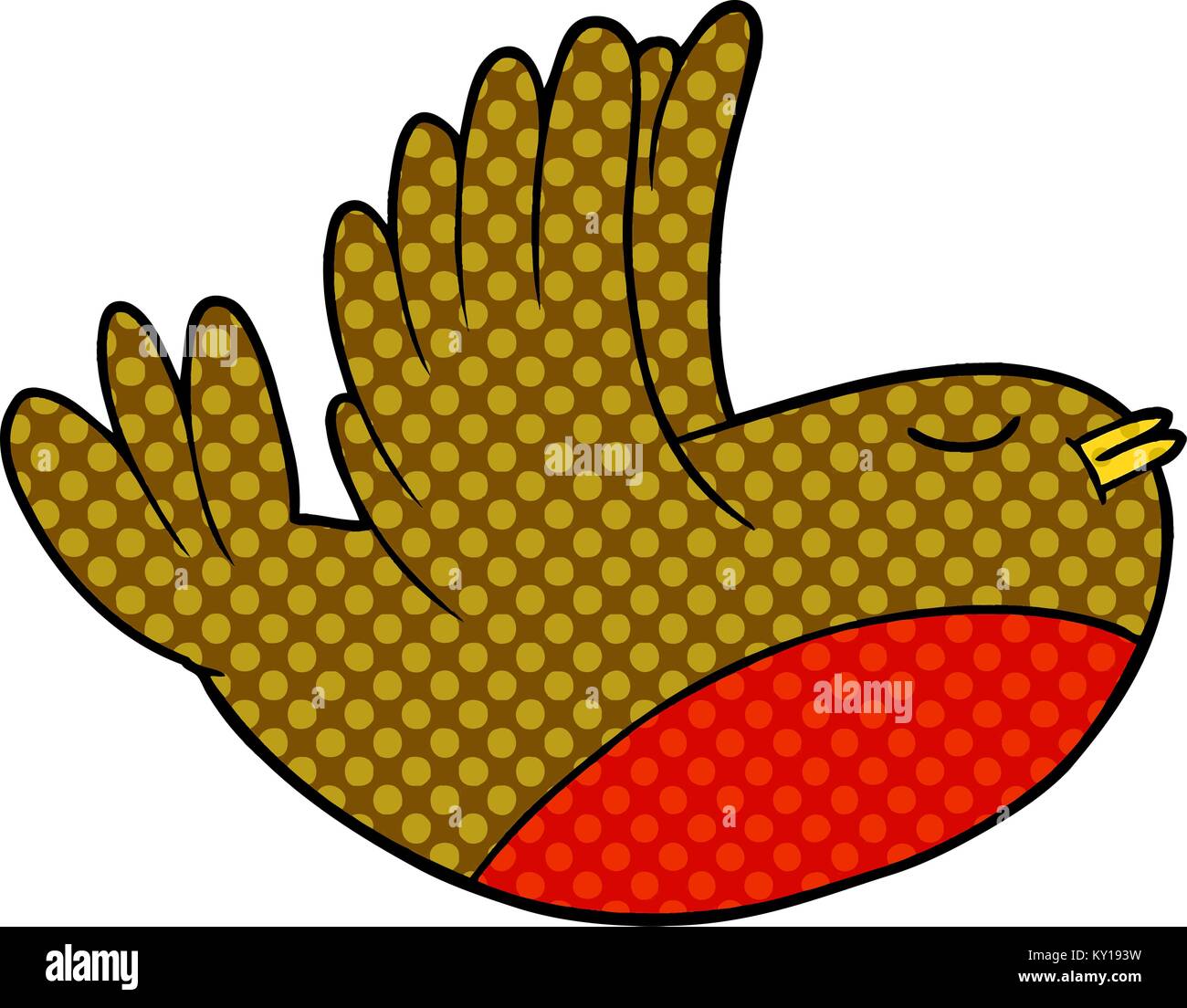 Flying Robin Illustration High Resolution Stock Photography and Images ...