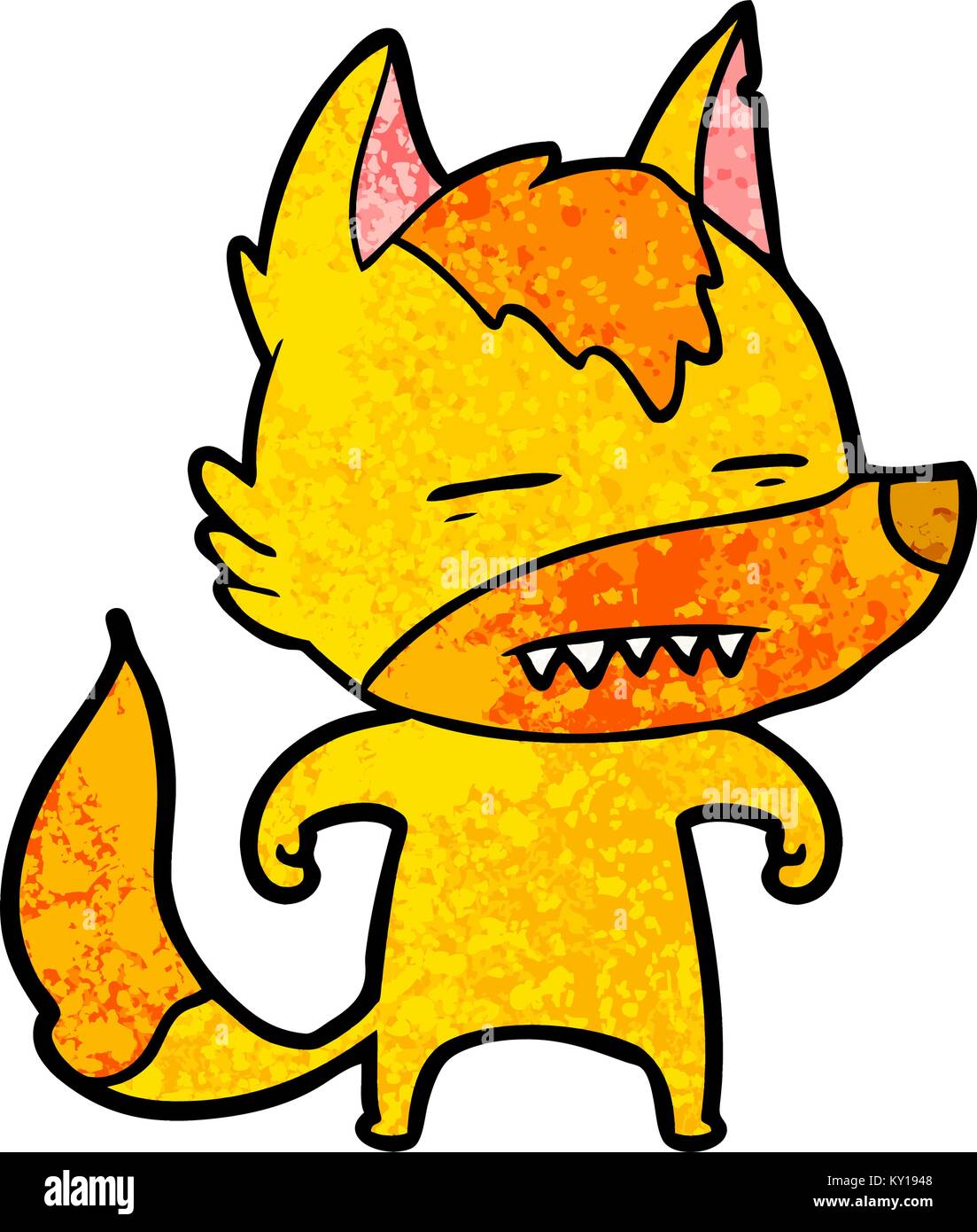 fox cartoon character Stock Vector Image & Art - Alamy