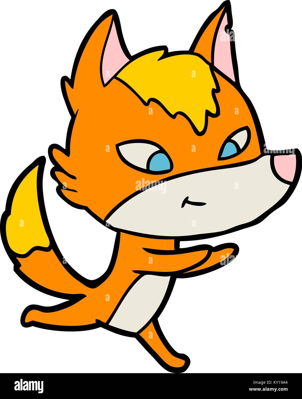 fox cartoon character Stock Vector Image & Art - Alamy