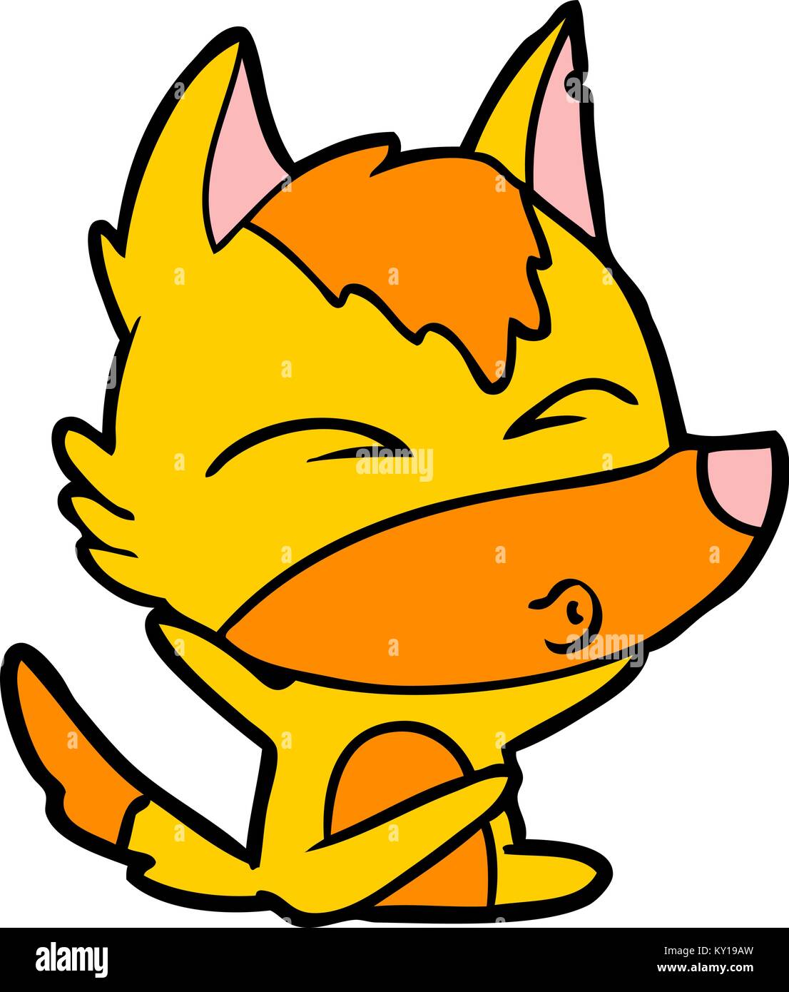 fox cartoon character Stock Vector Image & Art - Alamy