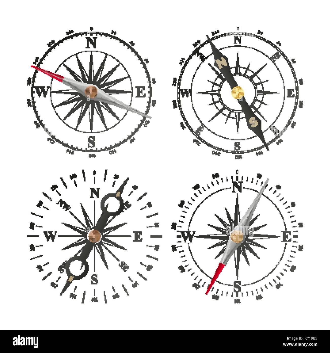 Magnet different object Stock Vector Images - Alamy