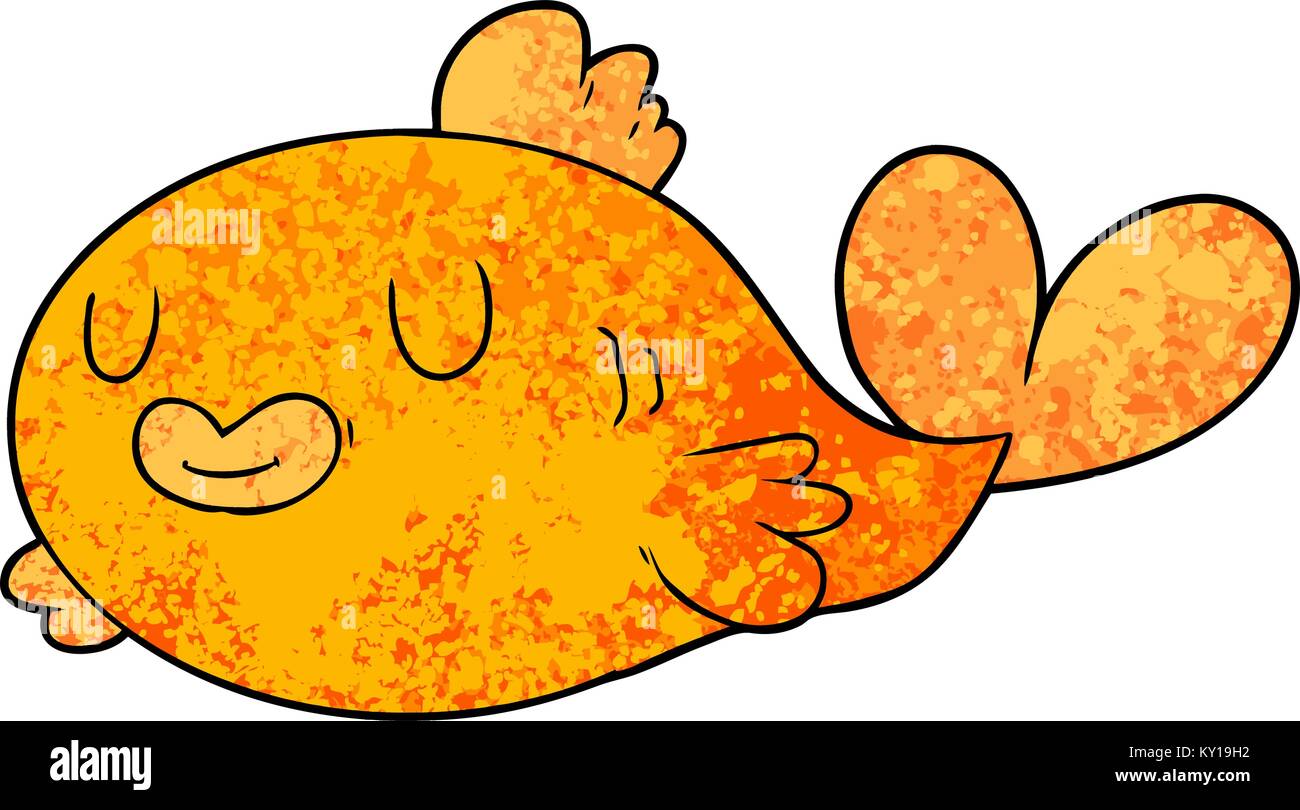happy cartoon fish Stock Vector Image & Art - Alamy