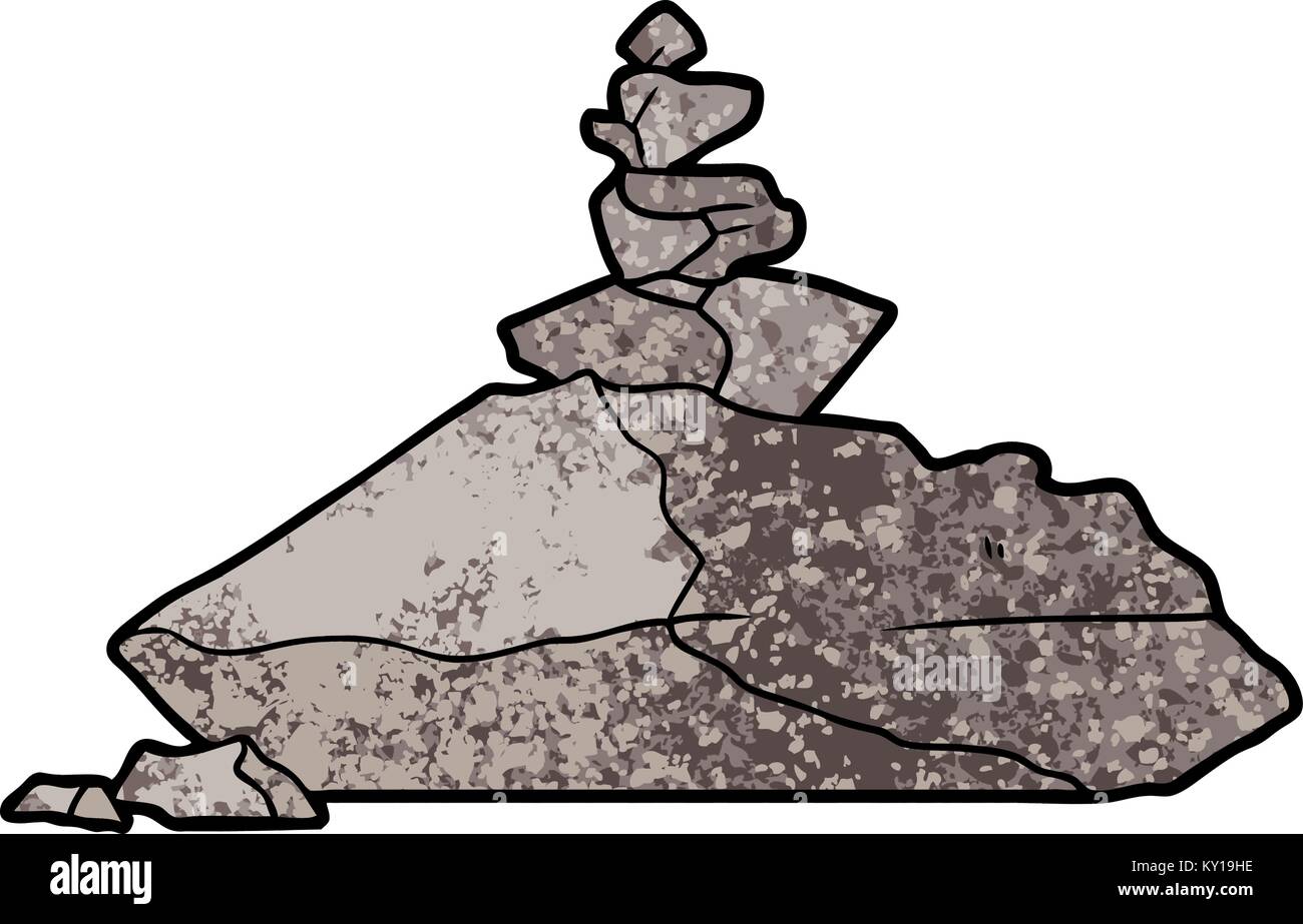 Balancing rocks Stock Vector Images - Alamy