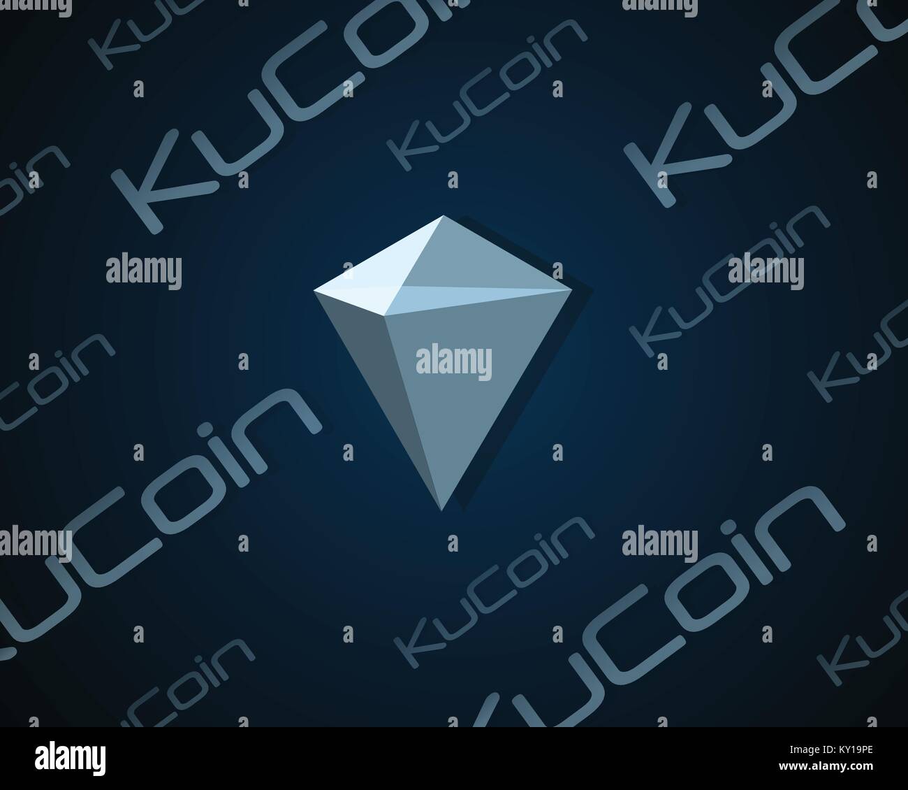 Ku Coin blockchain background design Stock Vector Image & Art - Alamy