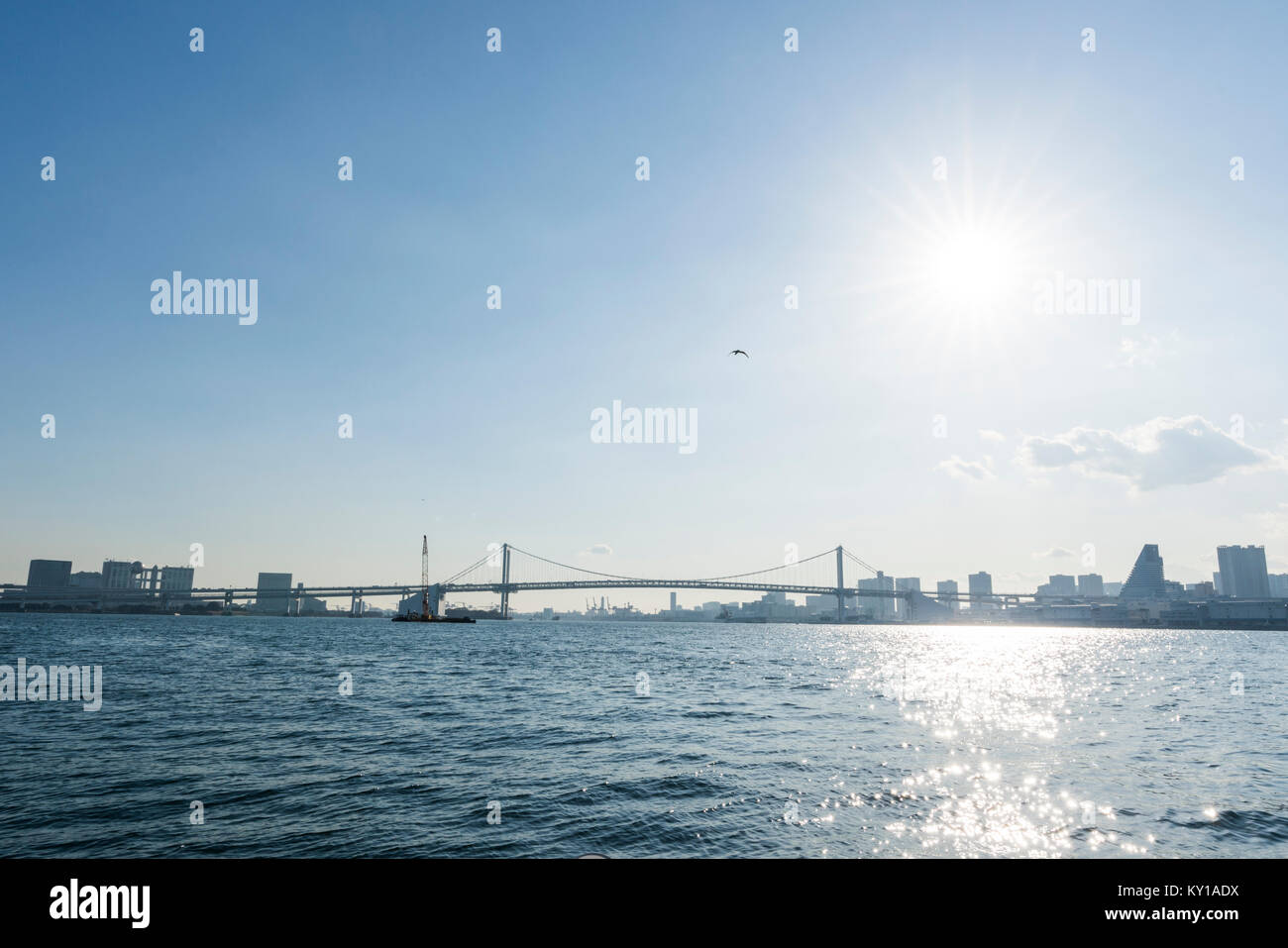 Tokyo River Cruising, Rainbow Bridge, Tokyo bay, Chuo-Ku, Tokyo, Japan ...