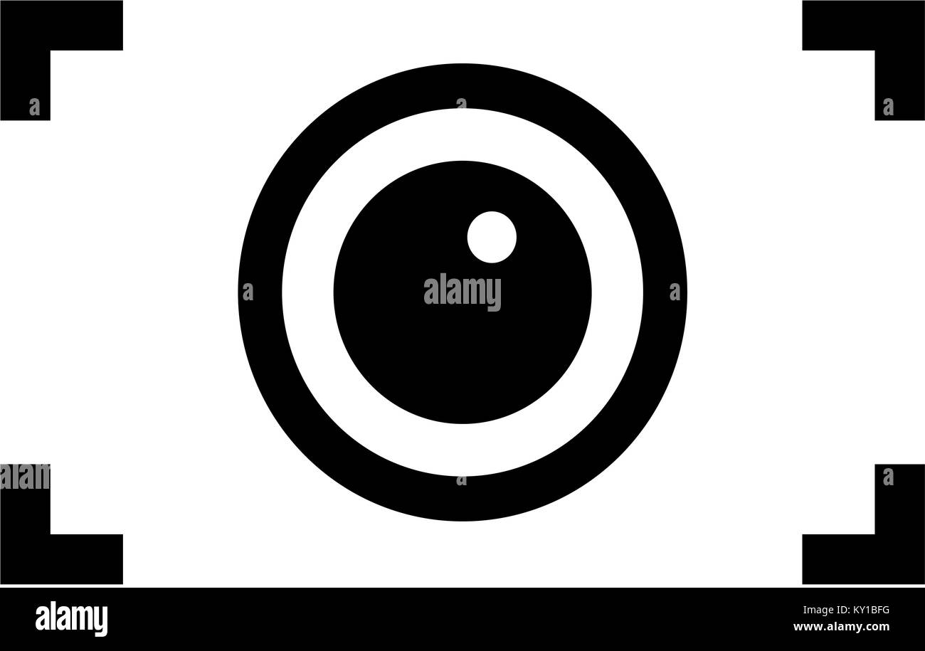 Abstract camera icon Stock Photo - Alamy