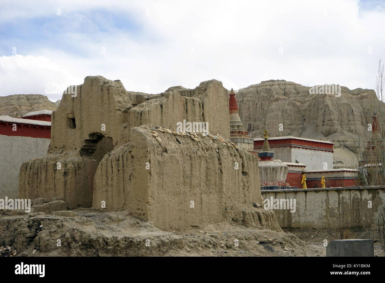 TOLING, CHINA - CIRCA MAY 2017 Inside Toling Monastery Stock Photo - Alamy