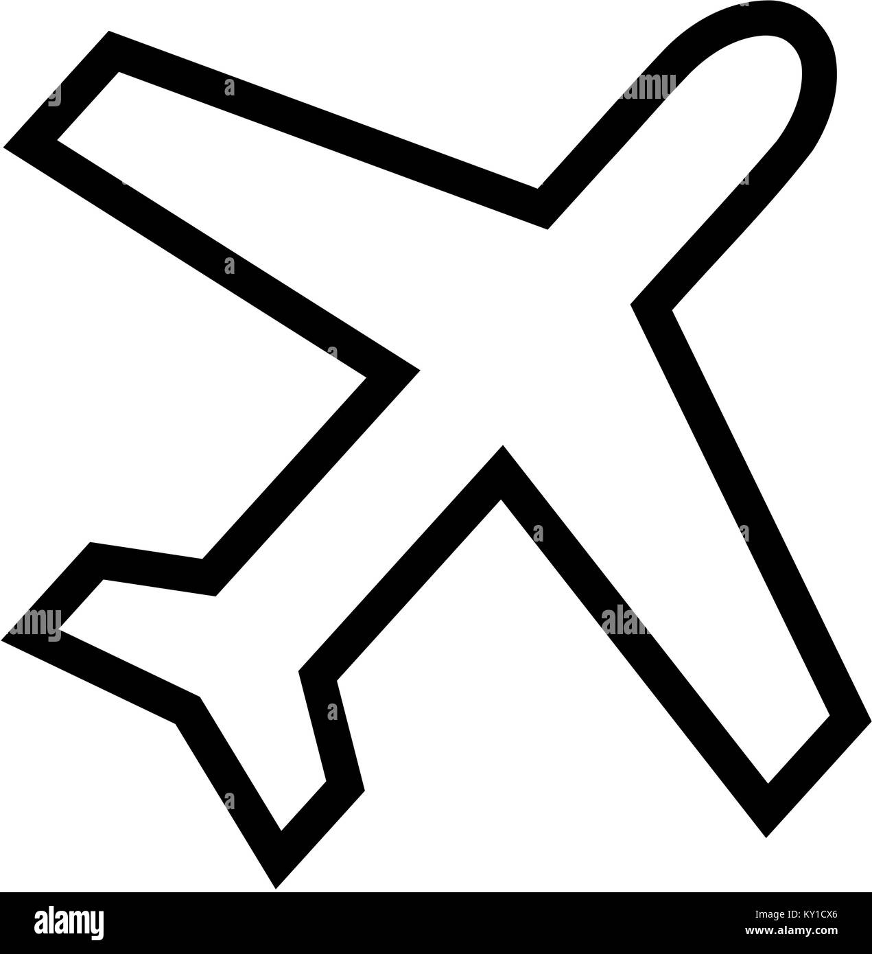 Travel outline vector Cut Out Stock Images & Pictures - Alamy