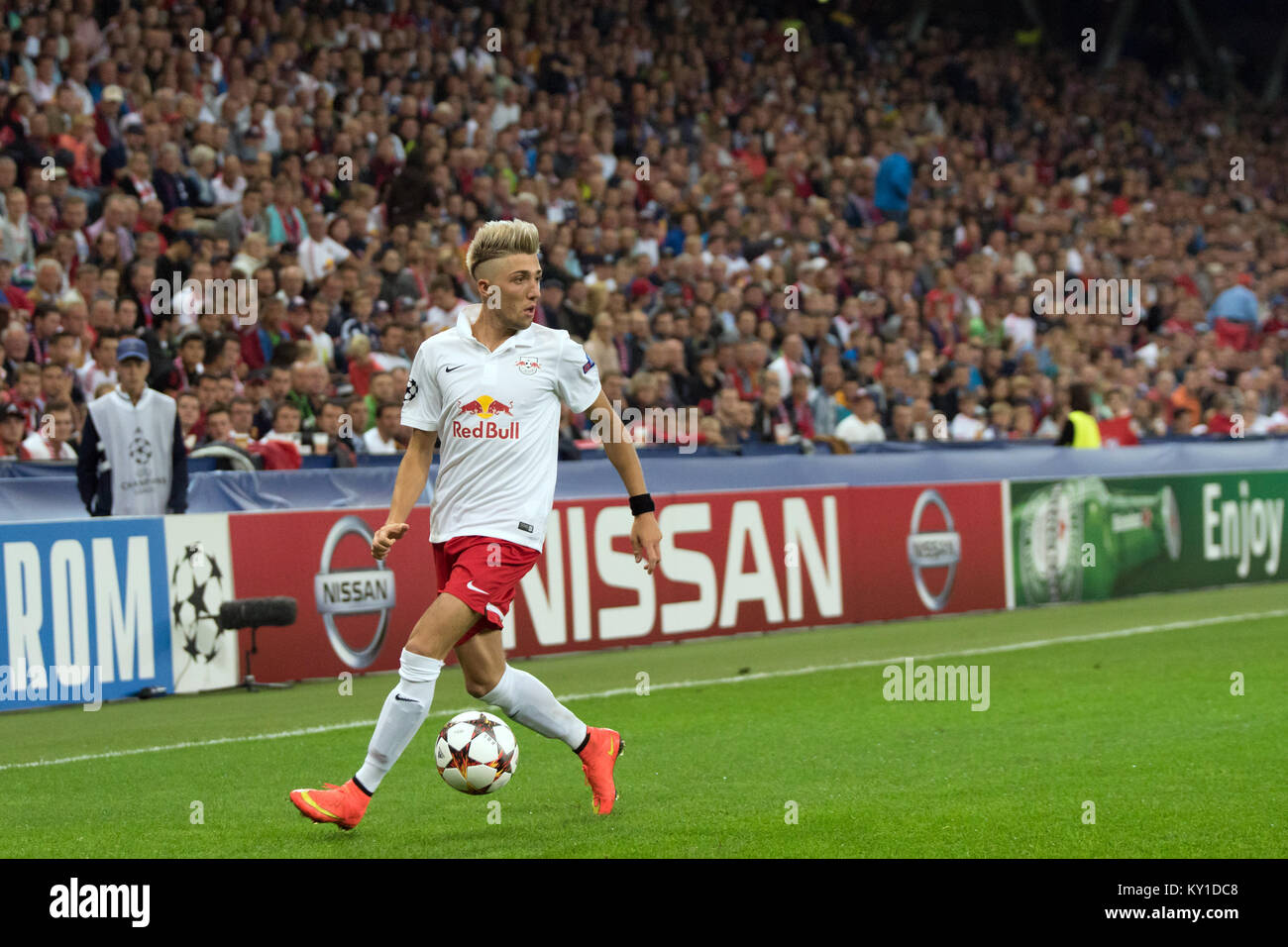 Red Bull Salzburg player Kevin Kampl is a technical strong and creative ...