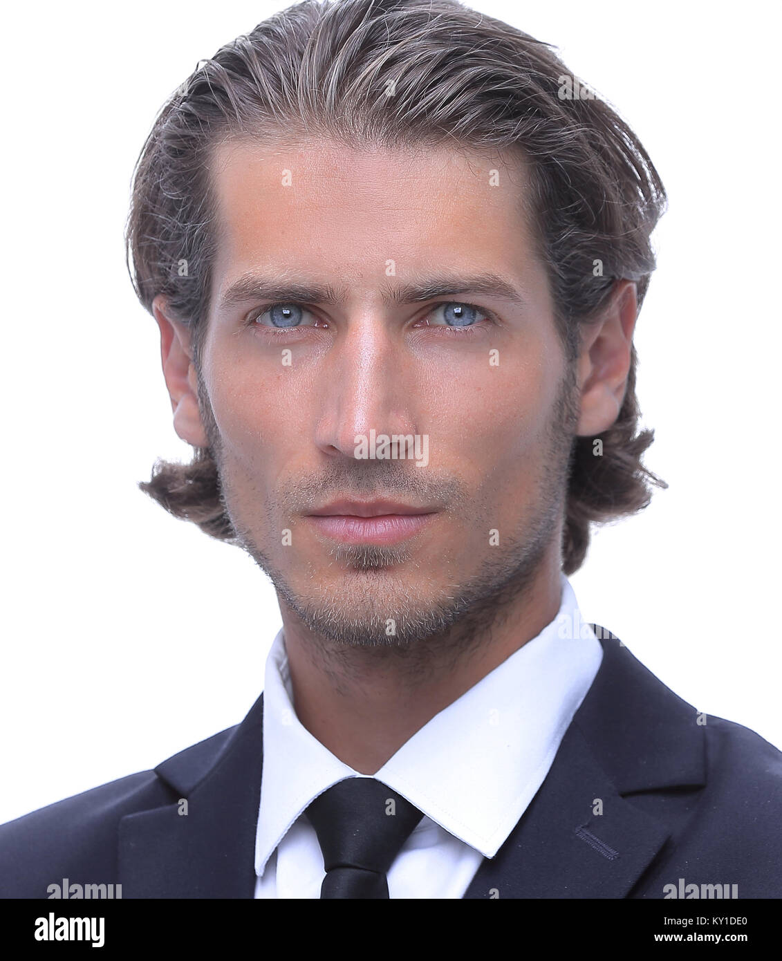 portrait of responsible business men Stock Photo - Alamy