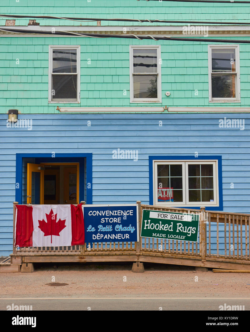 Flag painted building hi-res stock photography and images - Alamy
