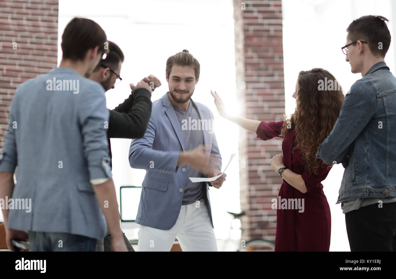 Business: Team having a serious argument Stock Photo - Alamy