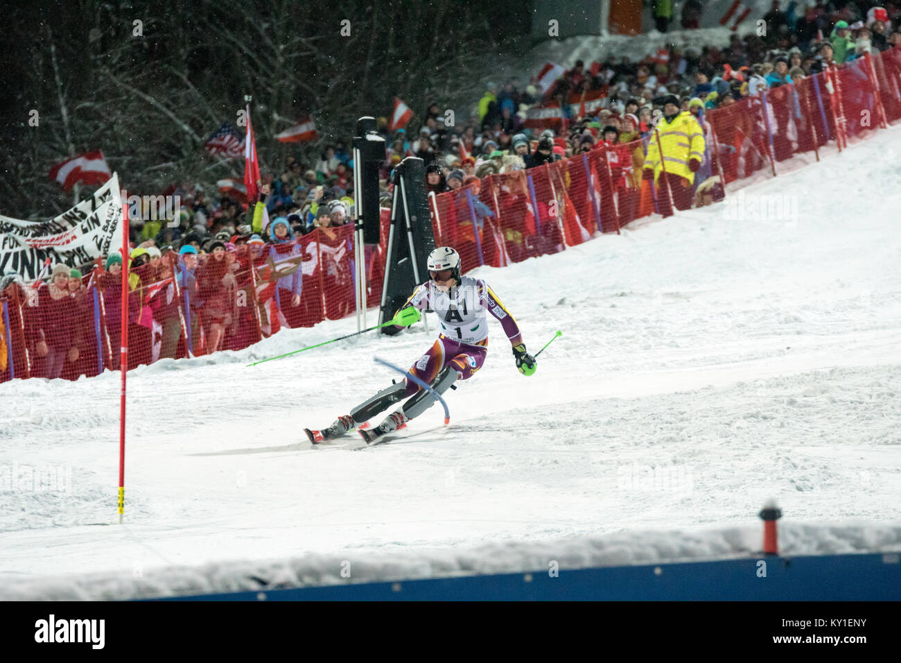 Audi fis alpine ski world cup mens slalom hi-res stock photography and ...