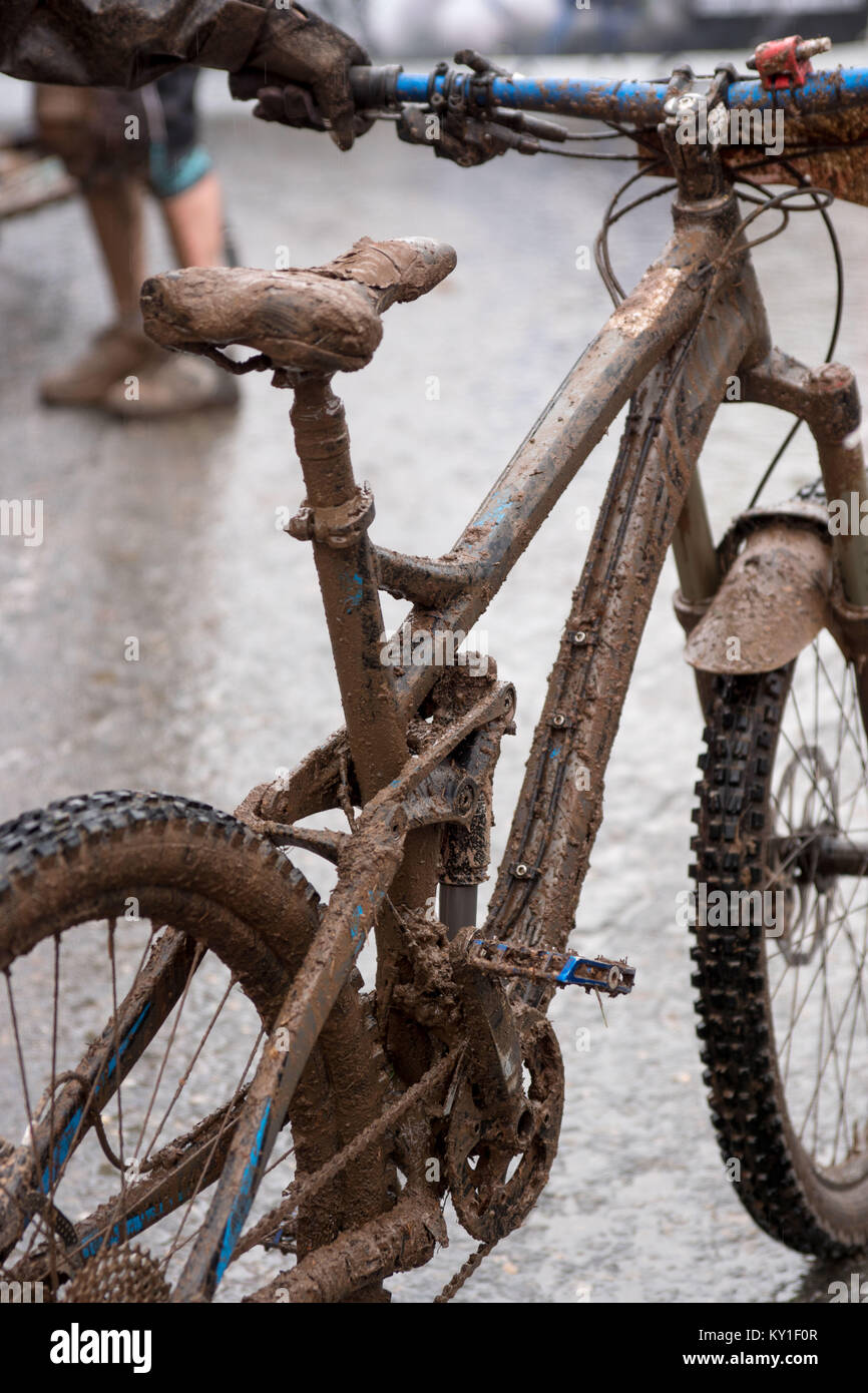 This is how all the bikes looked like after crossing the finish line of ...