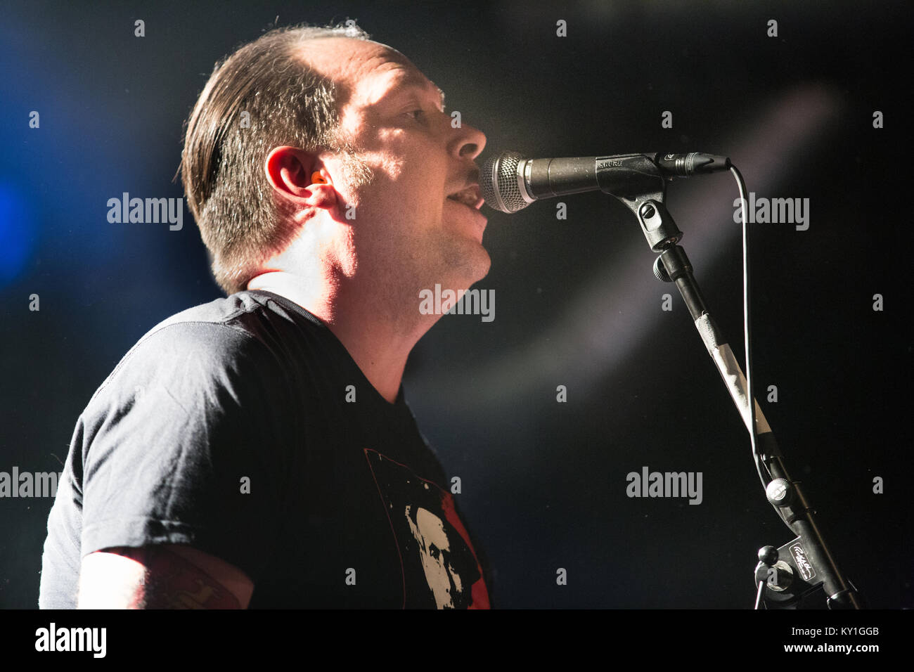 Norway, Oslo - January 06, 2018. The Swedish punk rock band Adhesive ...