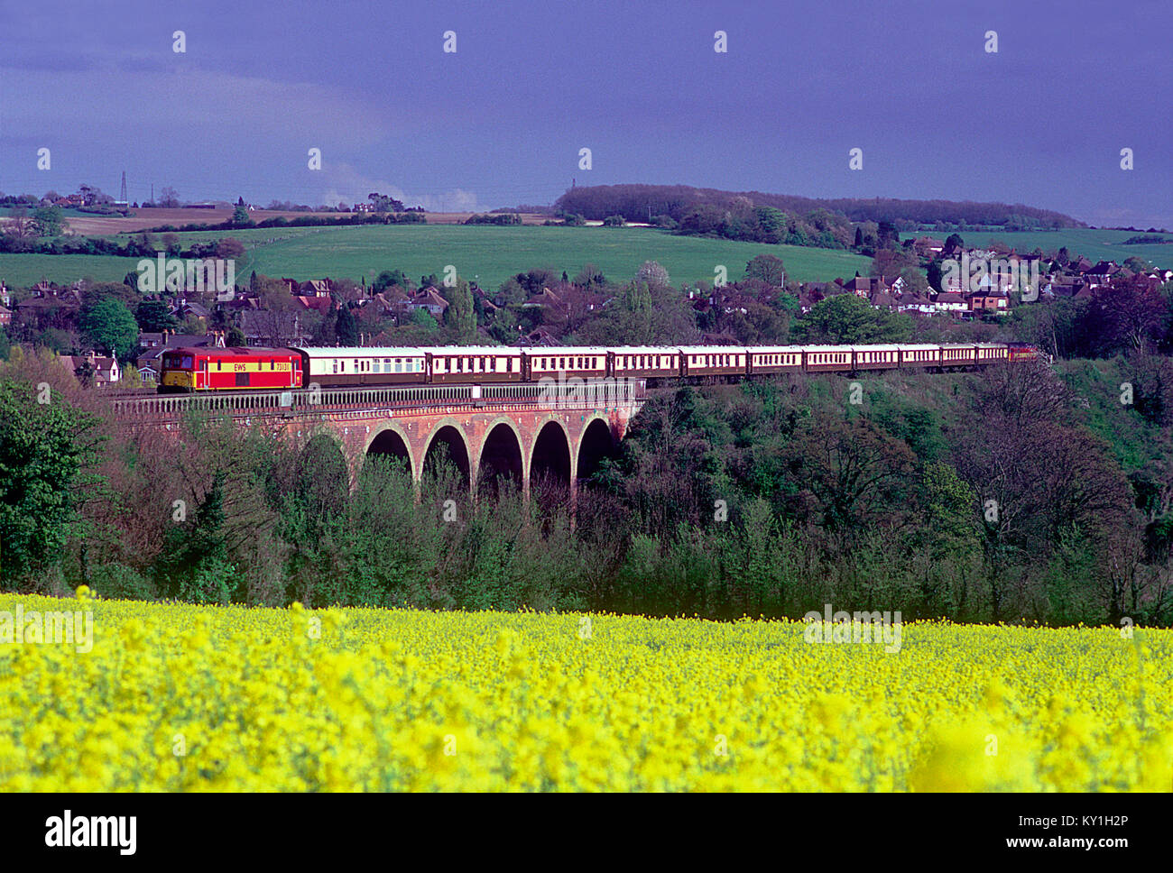 Class 73 electro diesel locomotive number 73131 working the Venice ...