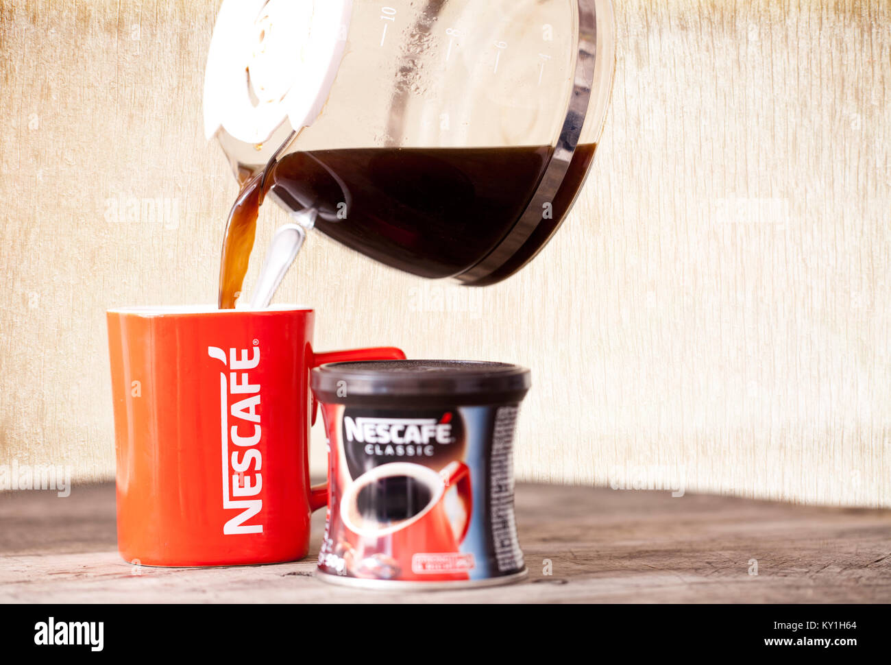Nescafe Cup High Resolution Stock Photography and Images - Alamy