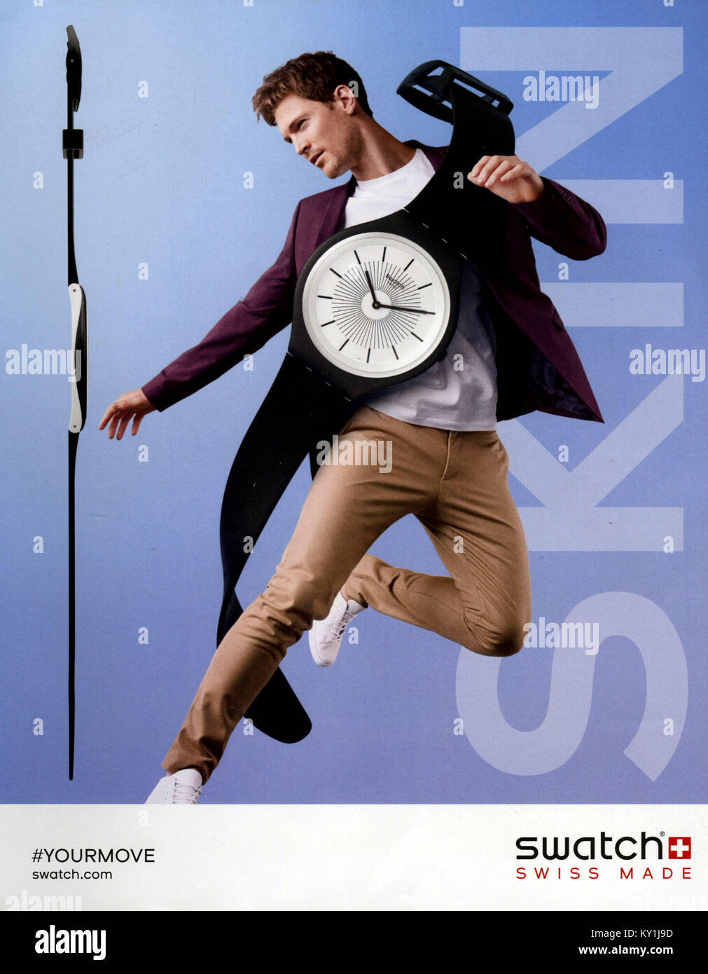 Swatch advert hi-res stock photography and images - Alamy