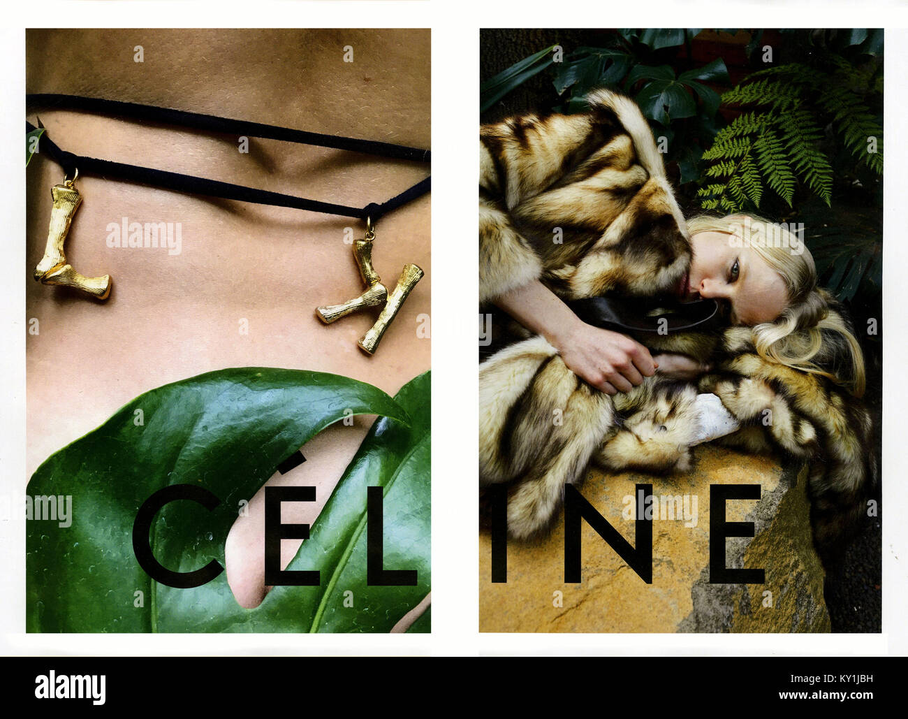 Celine advert hi-res stock photography and images - Alamy