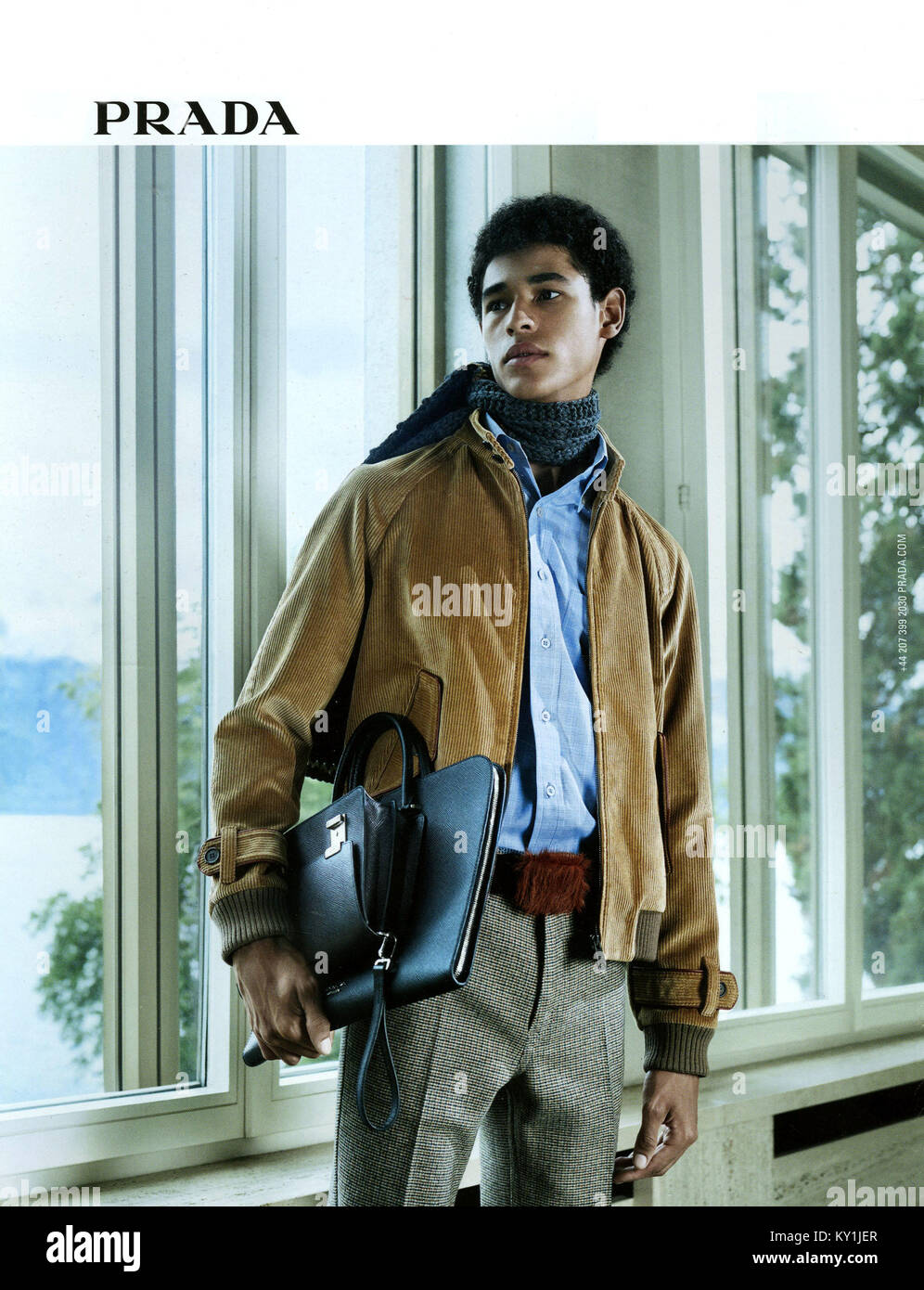 2010s UK Prada Magazine Advert Stock Photo - Alamy