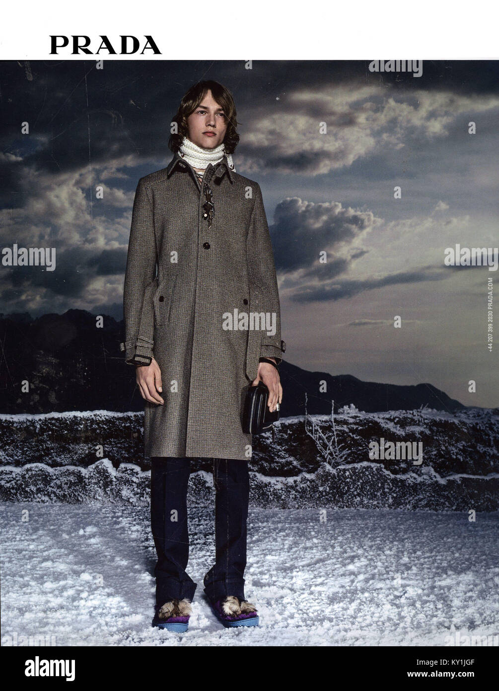 2010s UK Prada Magazine Advert Stock Photo - Alamy