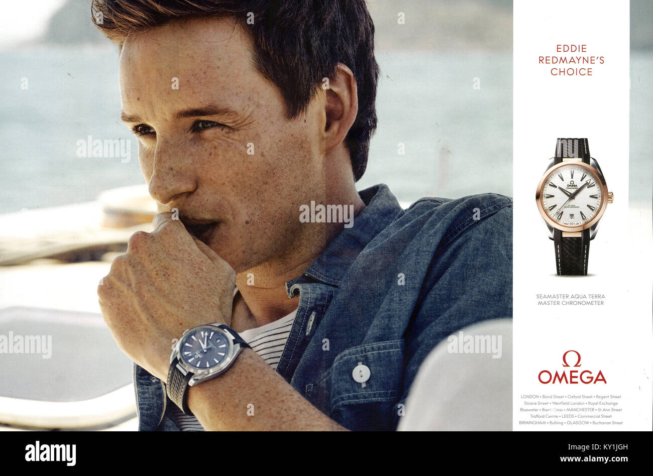 2010s UK Omega Magazine Advert Stock Photo - Alamy
