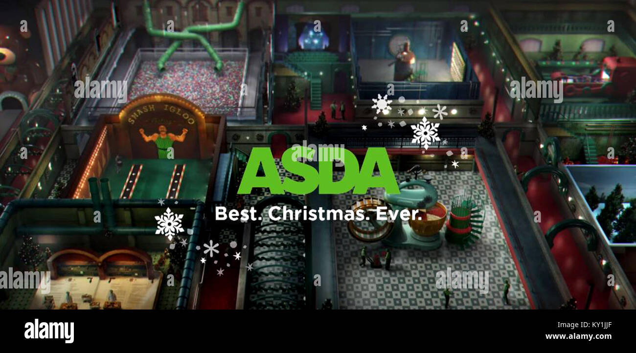 2000s UK Asda TV Advert (Grab Stock Photo - Alamy