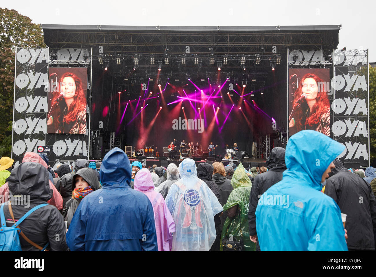 The Norwegian pop duo Band of Gold performs a live concert at the ...