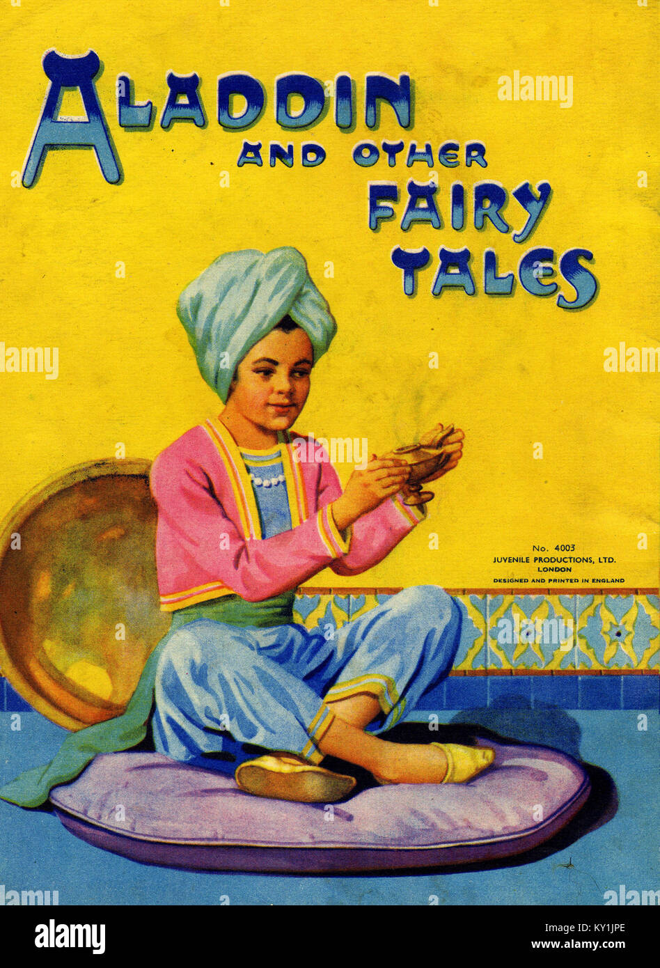 1940s UK Aladdin Magazine Cover Stock Photo - Alamy