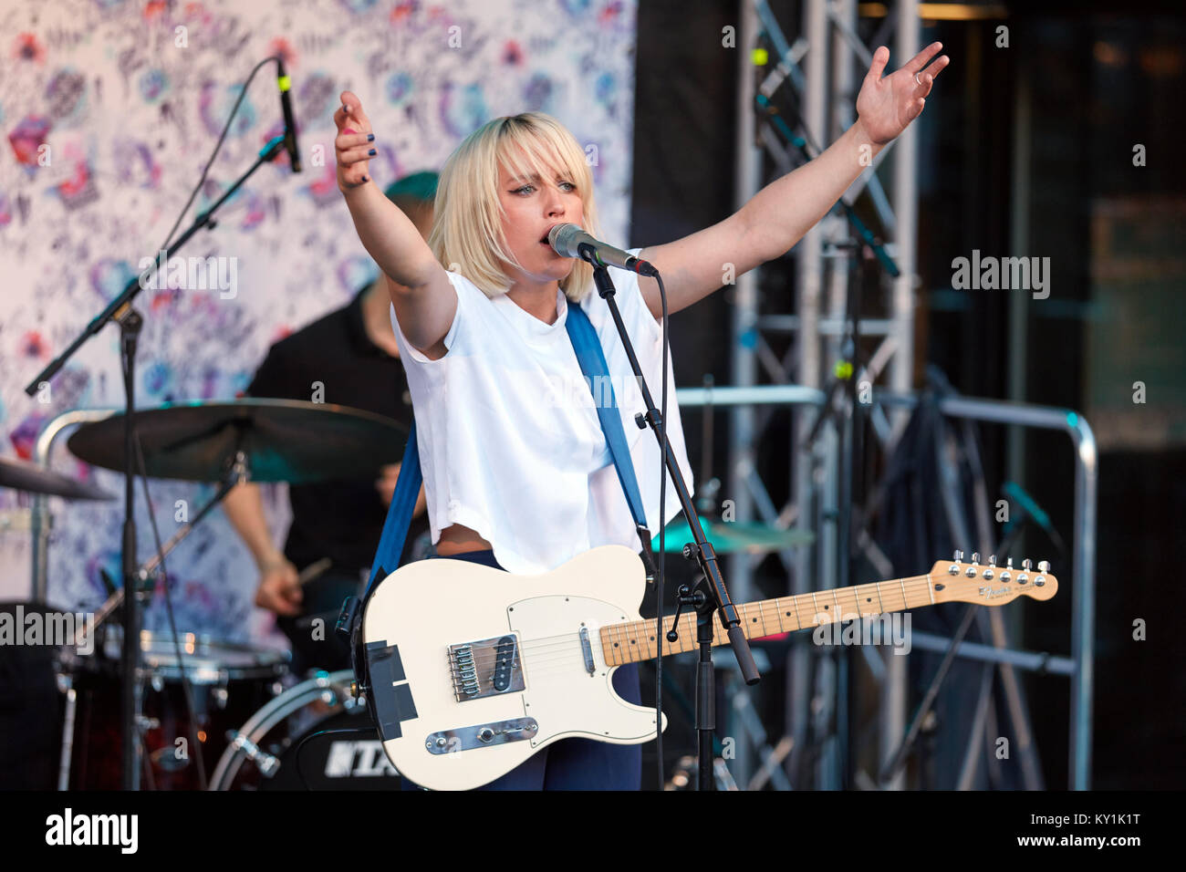 The Norwegian band Bendik performs a live concert at the Norwegian ...