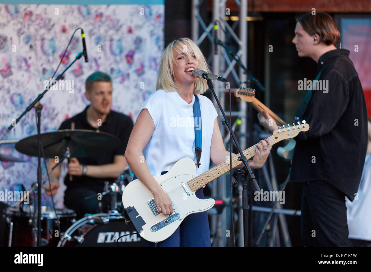 The Norwegian band Bendik performs a live concert at the Norwegian ...