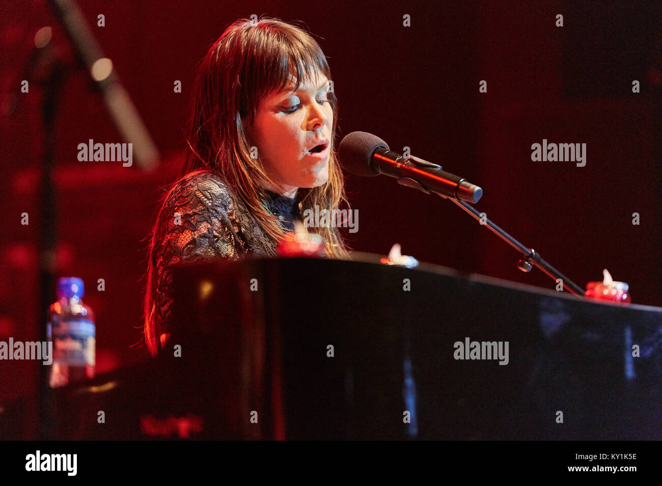 The American singer, songwriter and musician Beth Hart performs a live ...