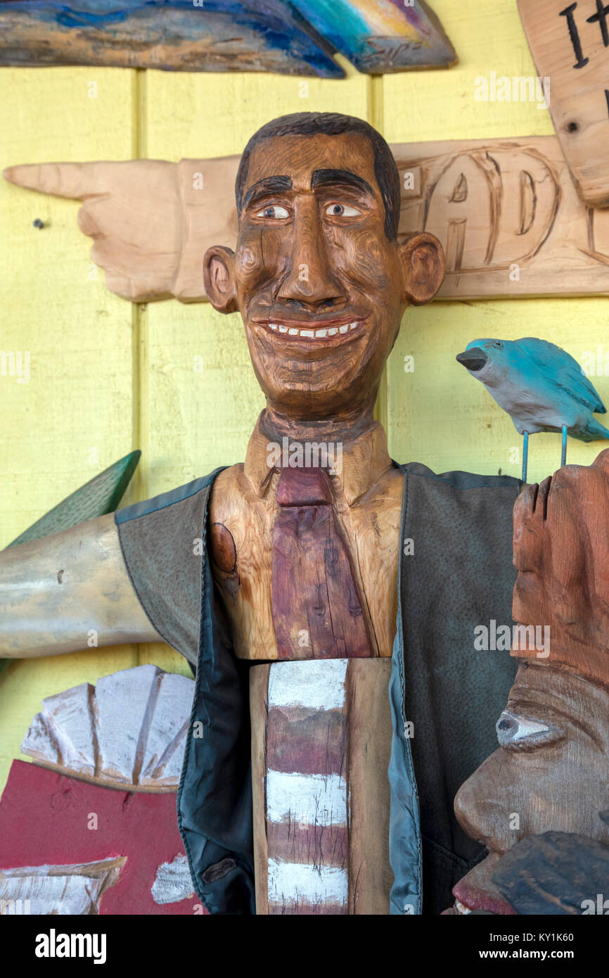 Mancos, Colorado - Folk art, created by sculptor Dave Sipe, along US ...